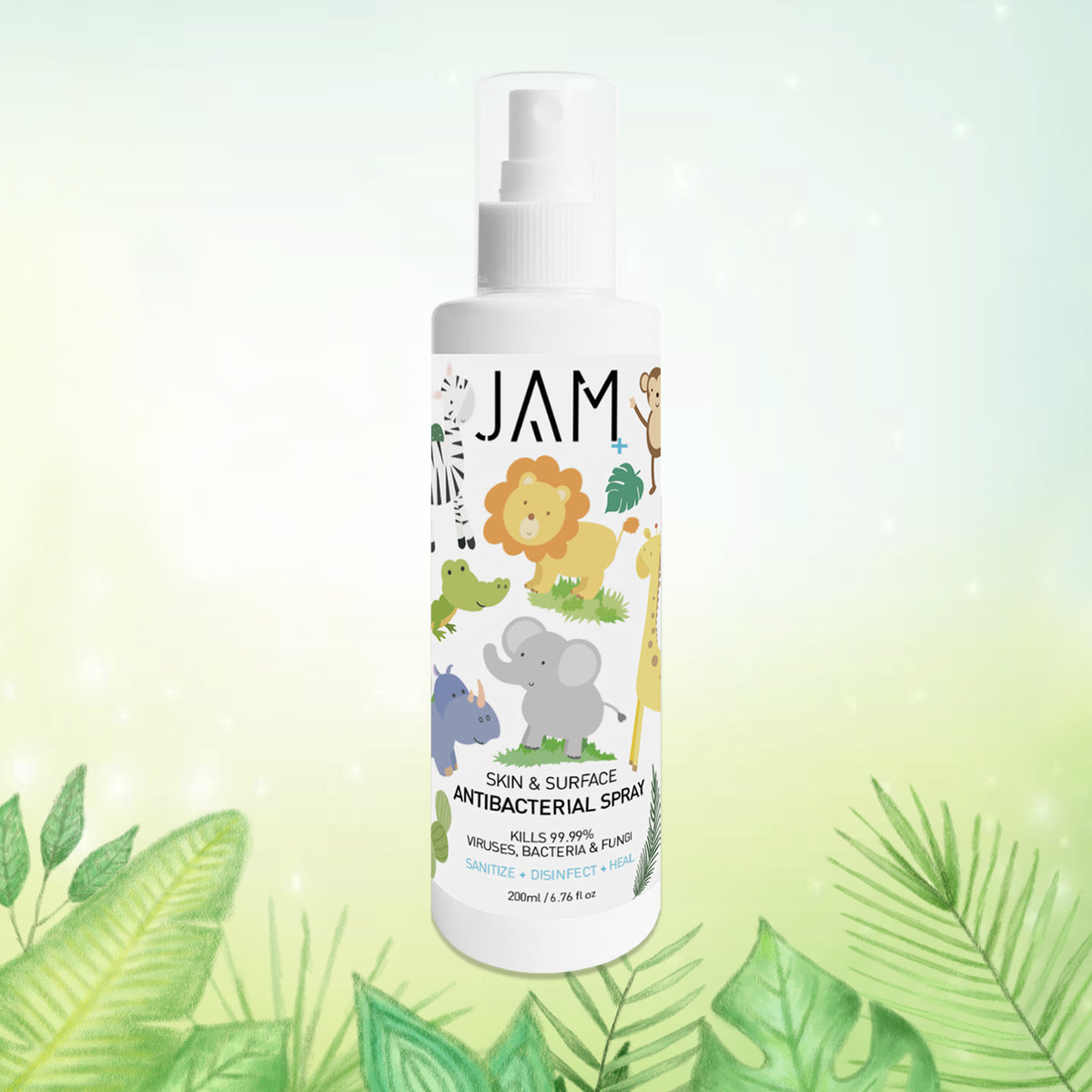 SALE-Skin & Surface Antibacterial Spray 200ml (Animal Kingdom) – jamhocl